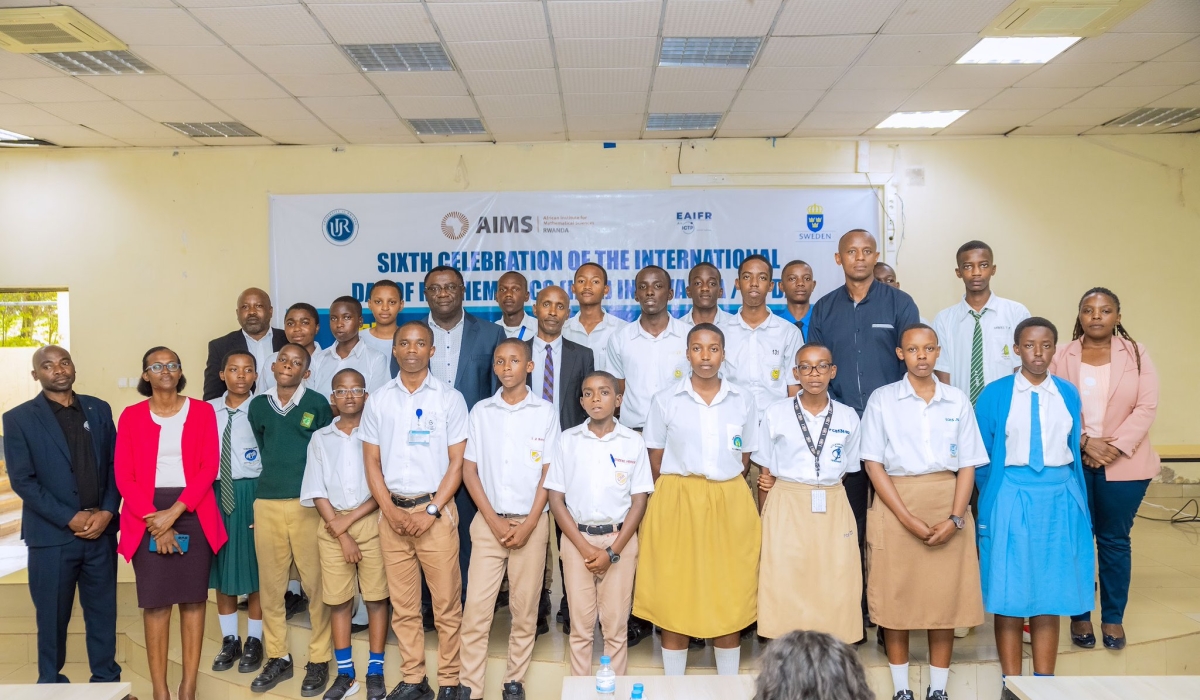 AIMS Rwanda and the University of Rwanda awarded the Best Performing ...